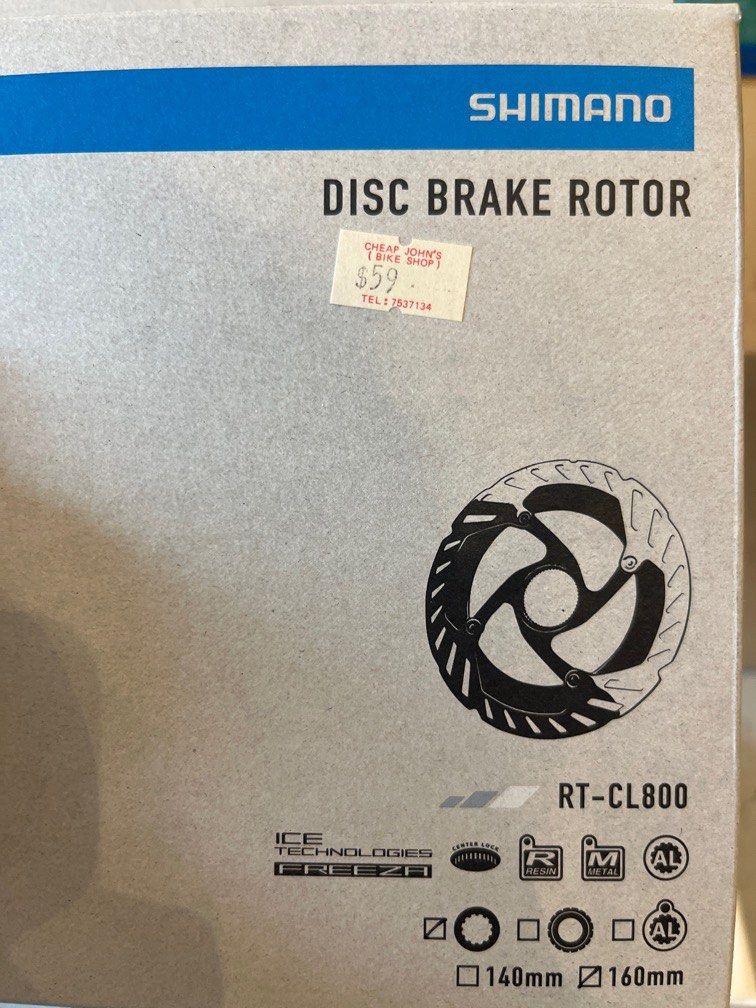 Shimano Ultegra CL800 Disc Brake Rotor, Sports Equipment, Bicycles ...