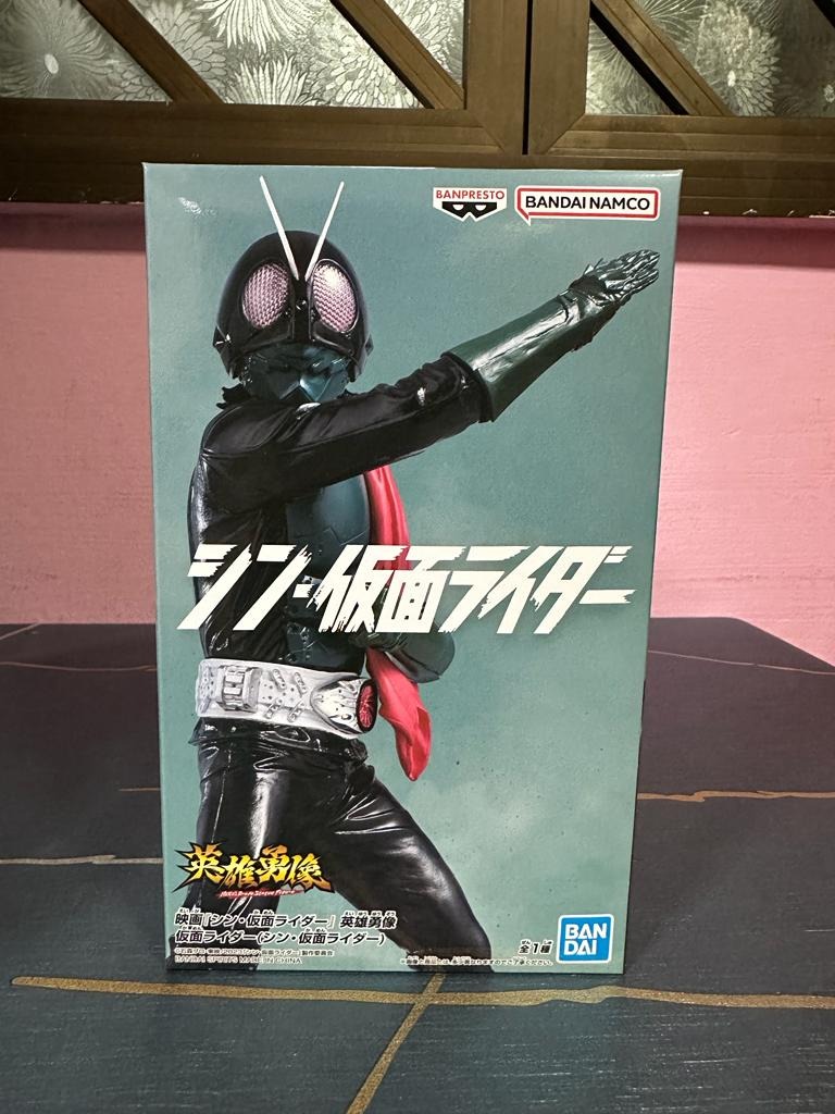 Shin Kamen Rider [The Movie] Hero's Brave Statue - Kamen Rider, Hobbies ...