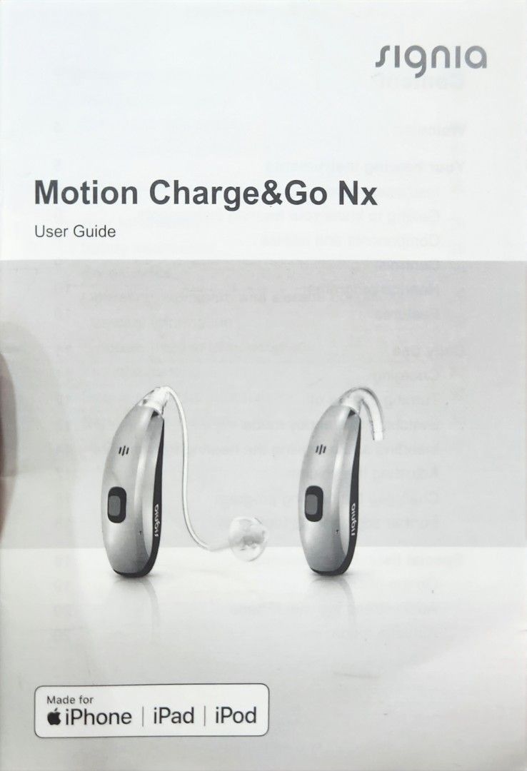 Signia Motion Charge & Go Nx, Audio, Other Audio Equipment on Carousell