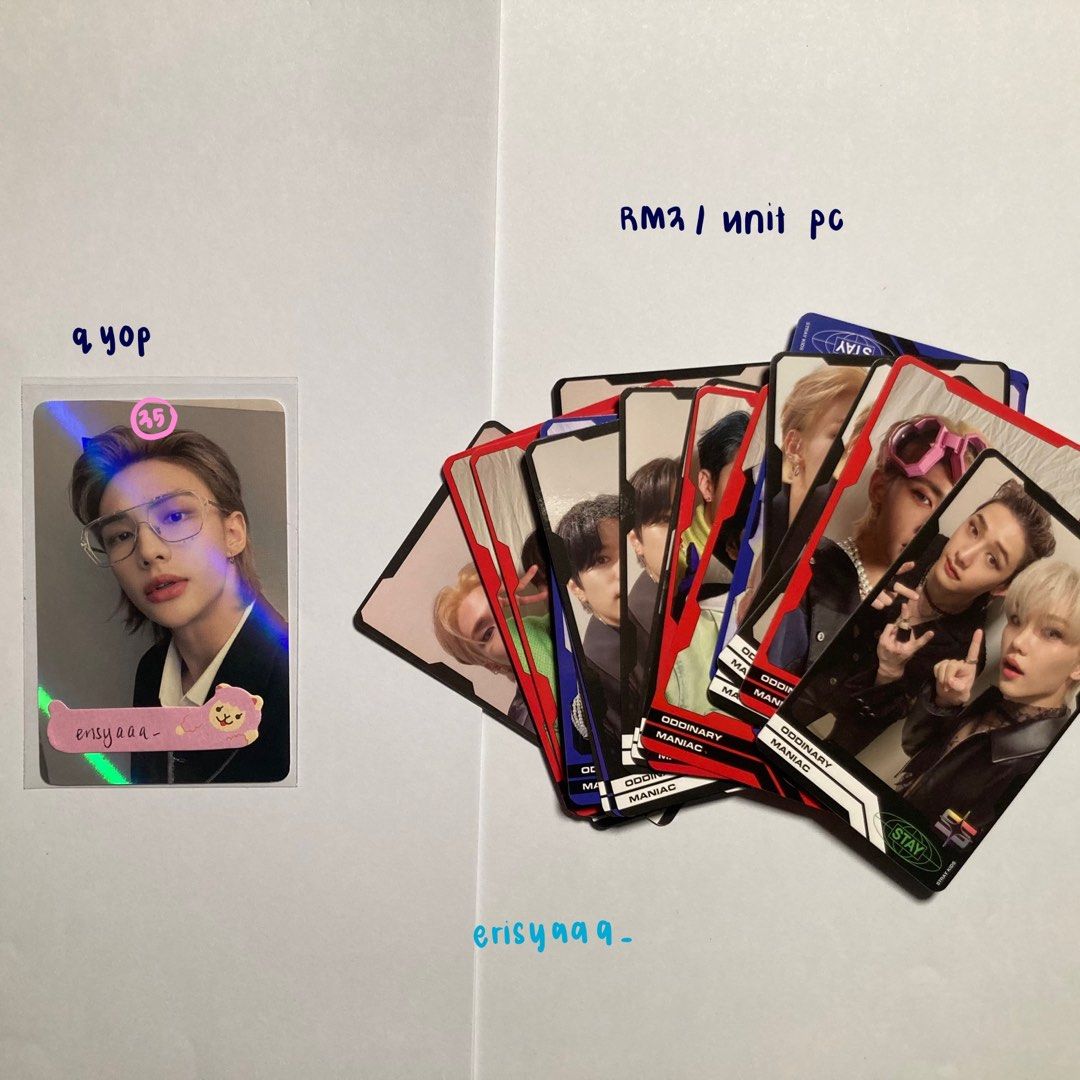 skz stray kids miscellaneous photocard, Hobbies & Toys, Collectibles ...