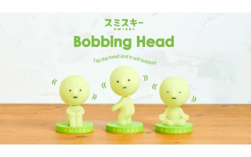 [SMISKI] SMISKI BOBBING HEAD SERIES FEATURING HUGGING KNEES LOTUS AND ...