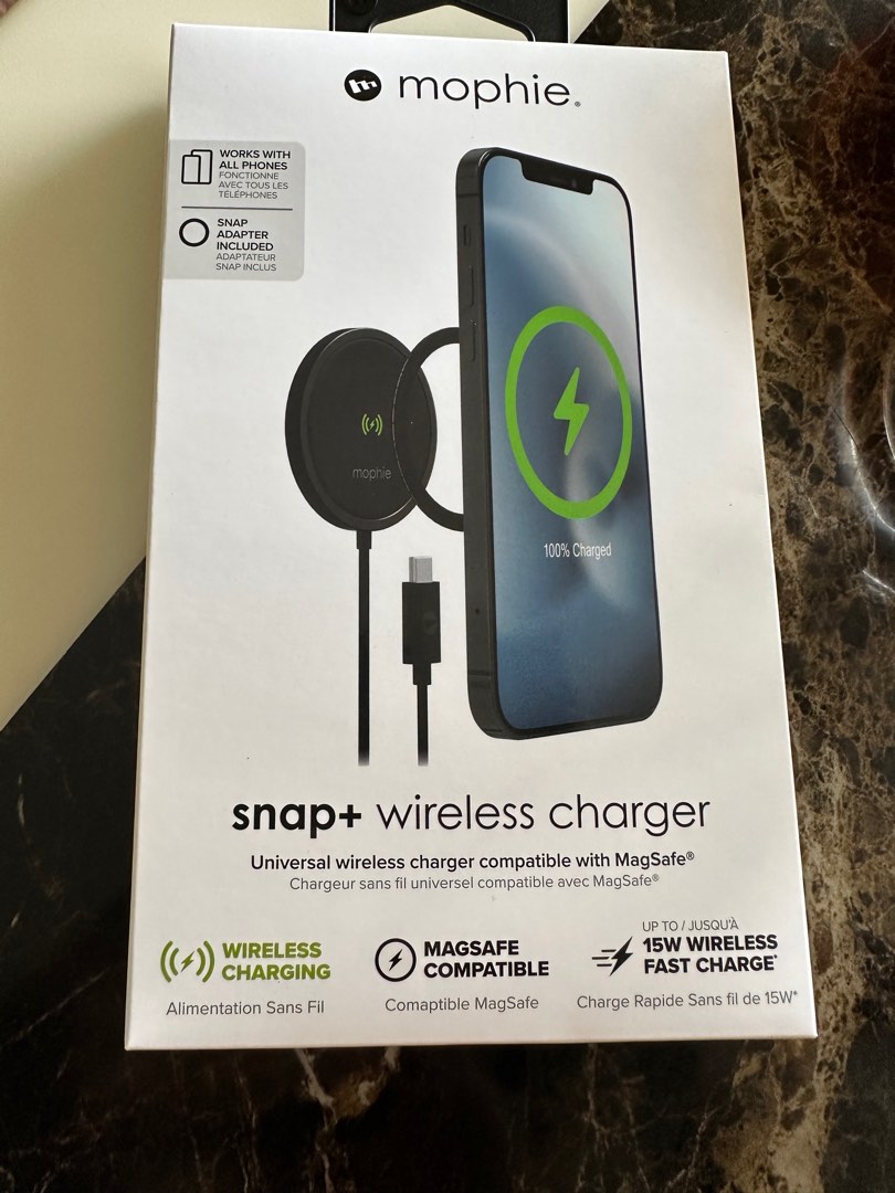 Snap+ wireless charger, Mobile Phones & Gadgets, Mobile & Gadget ...
