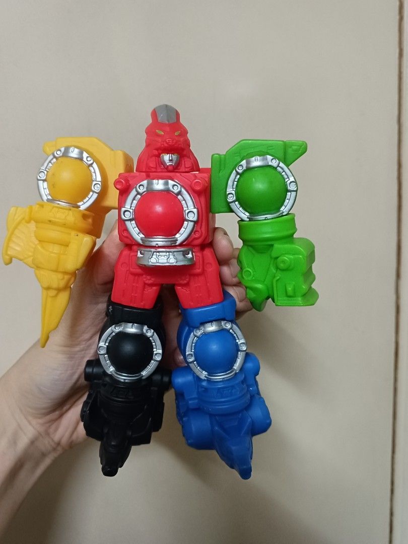 Sofubi Cosmic Fury Galactic Megazord KyurenOh Megazord Kyuranger Bandai ...