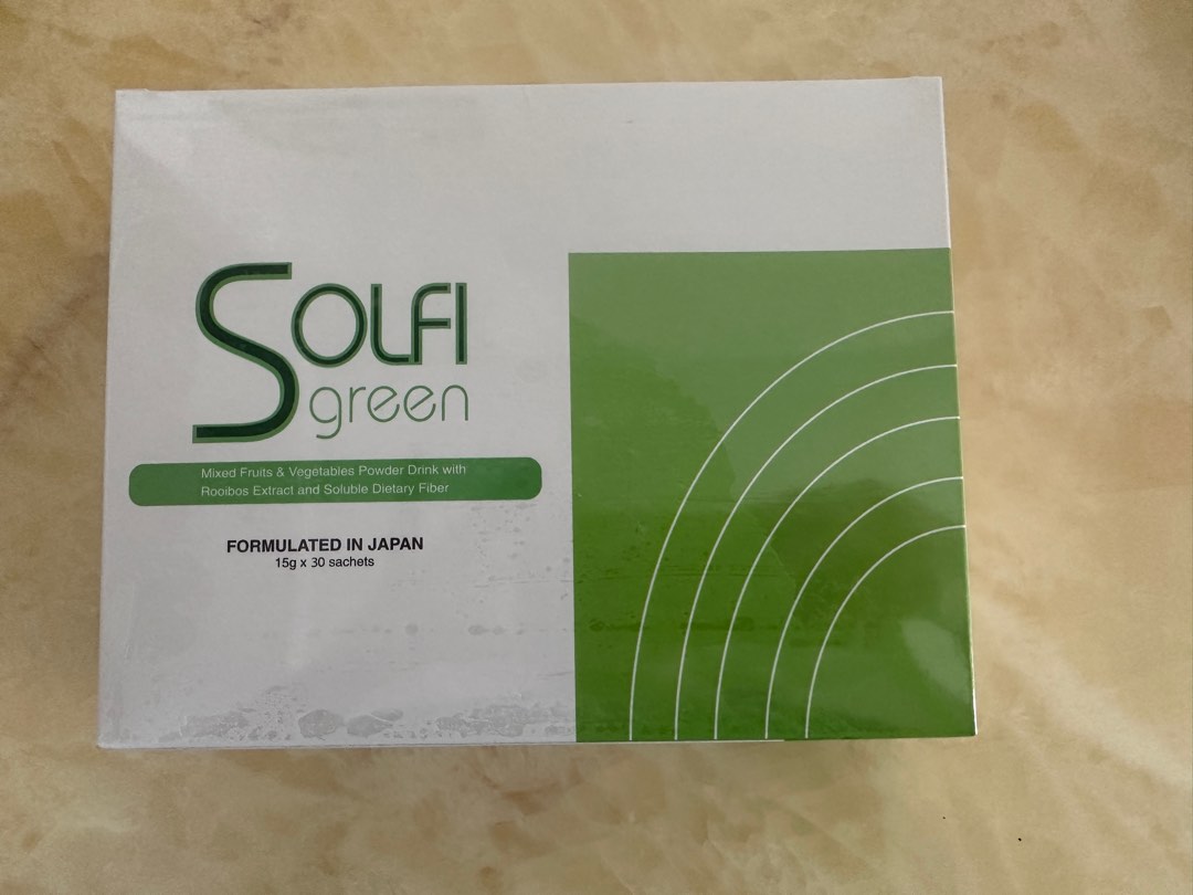 Solfi Green 30's Mixed Fruits & Vegetables Powder Drink With Rooibos ...