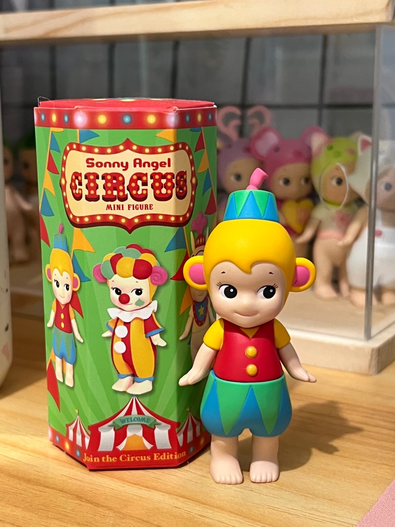 Sonny Angel Circus Monkey 2022, Hobbies & Toys, Toys & Games on Carousell