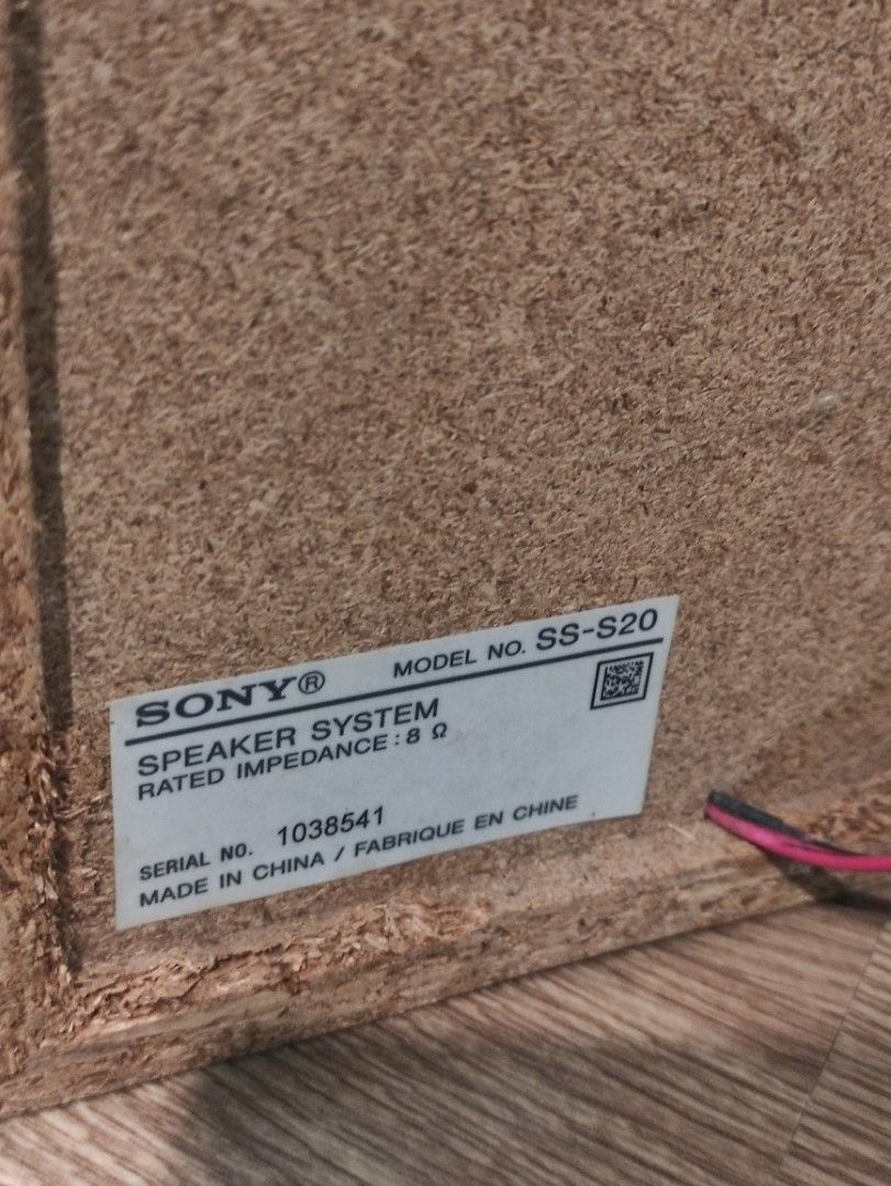 Sony S20, Audio, Soundbars, Speakers & Amplifiers on Carousell