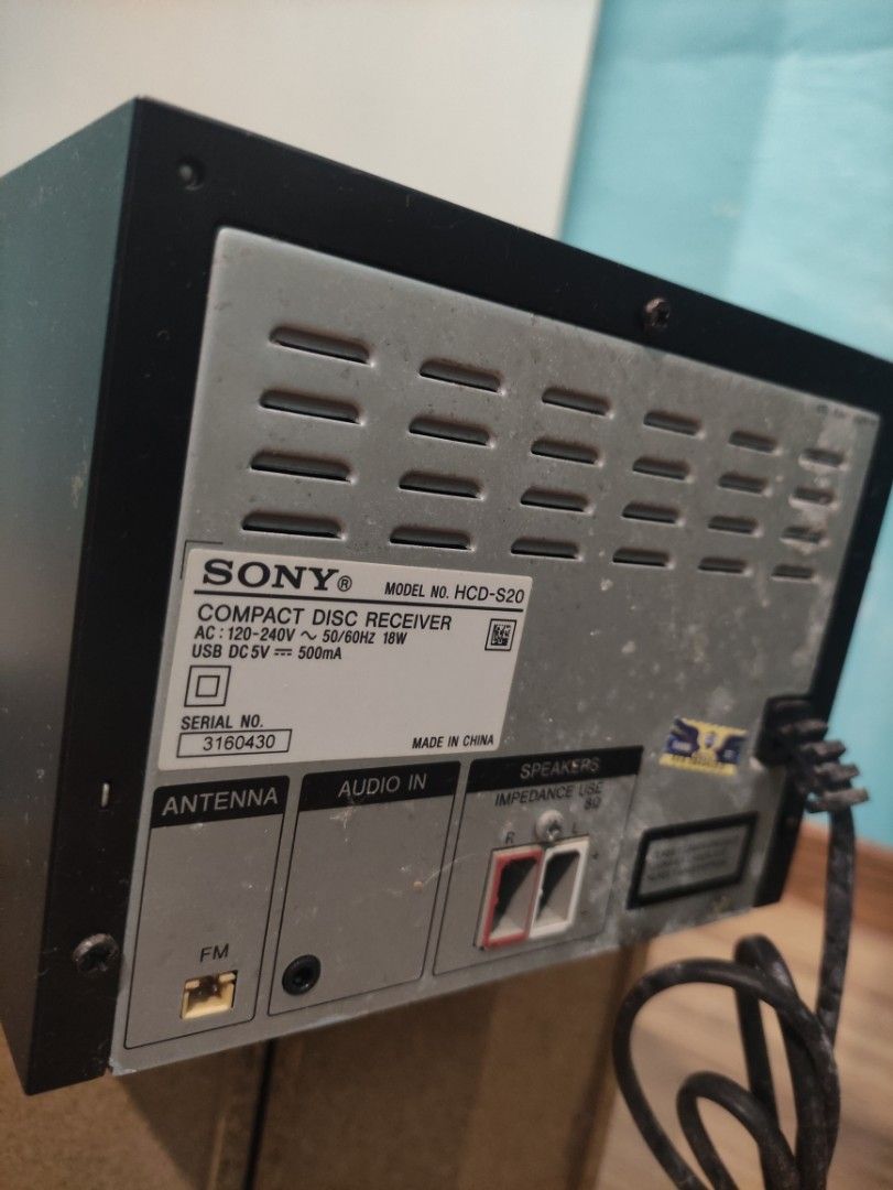 Sony S20, Audio, Soundbars, Speakers & Amplifiers on Carousell
