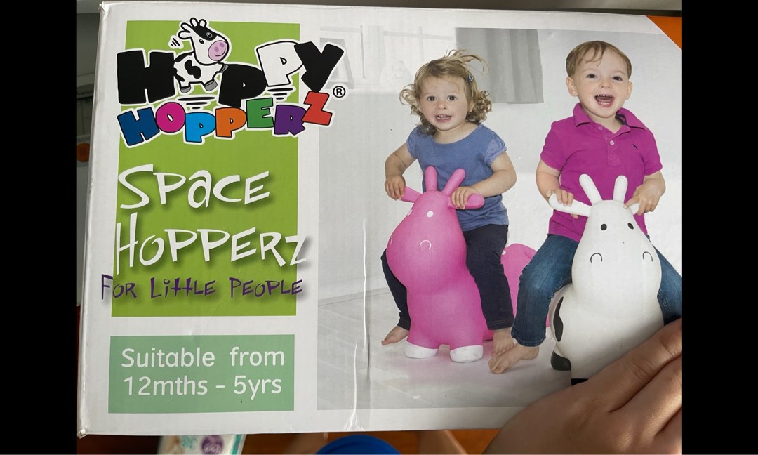 Space hopperz cow, Babies & Kids, Infant Playtime on Carousell
