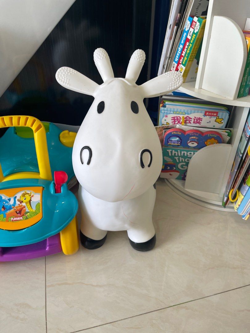 Space hopperz cow, Babies & Kids, Infant Playtime on Carousell