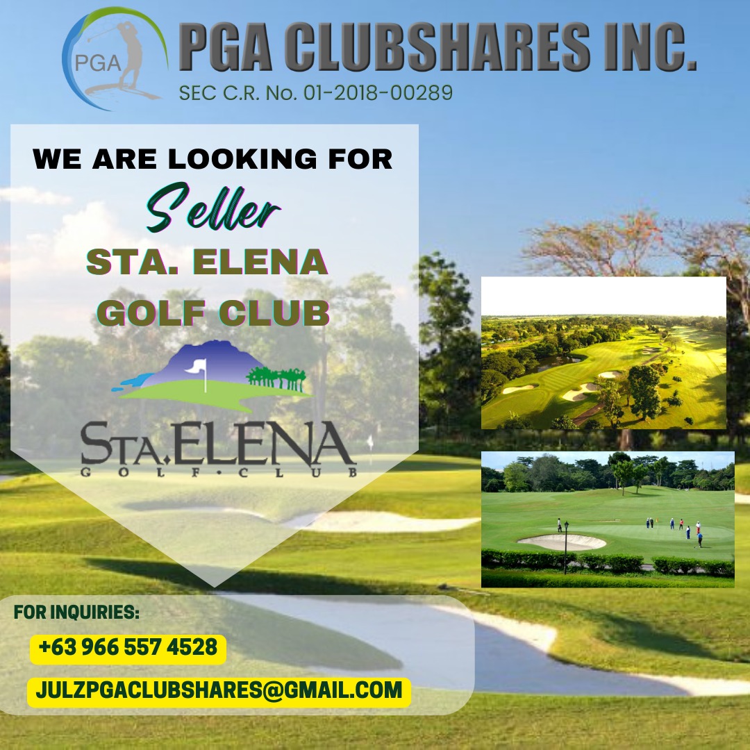 STA. ELENA GOLF CLUB, Sports Equipment, Sports & Games, Golf on Carousell