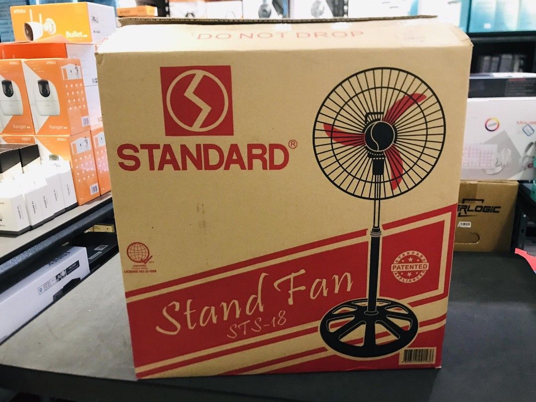 Standard 18" Electric Stand Fan Banana Blade STS18 (Assorted Color ...