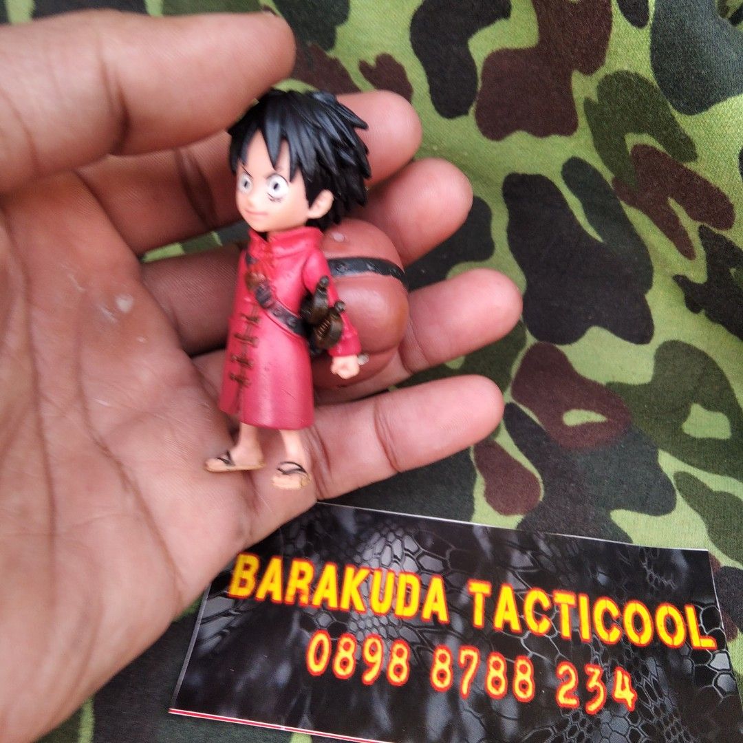 Static Figure One Piece Luffy Monkey One Piece Pvc Seken bahan Tanpa ...