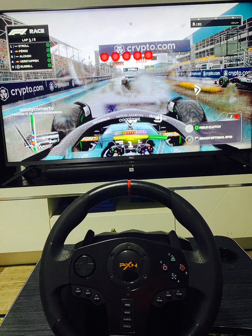 Steering Wheel pxn, Video Gaming, Video Game Consoles, Others on Carousell