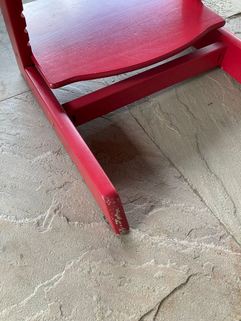 Stokke Tripp Trapp red, Babies & Kids, Nursing & Feeding, Baby High ...