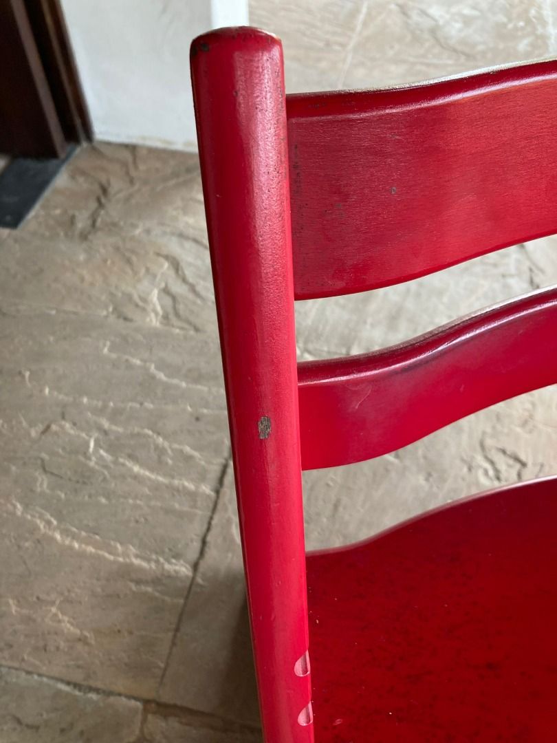 Stokke Tripp Trapp red, Babies & Kids, Nursing & Feeding, Baby High ...