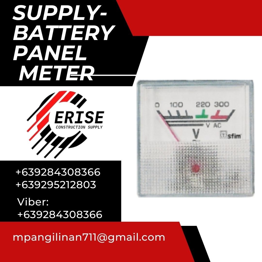 SUPPLY-BATTERY PANEL METER, Commercial & Industrial, Construction Tools ...