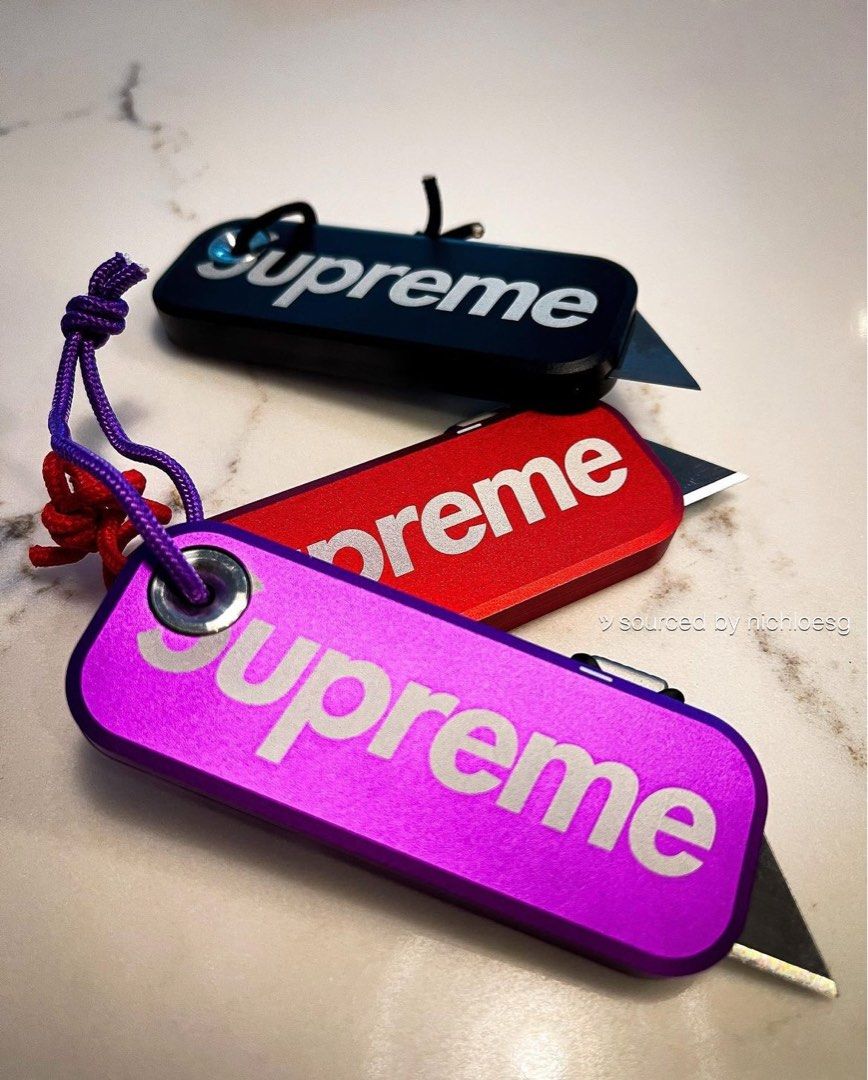 SUPREME JAMES BRAND PALMER UTILITY KNIFE, Hobbies & Toys, Stationery ...