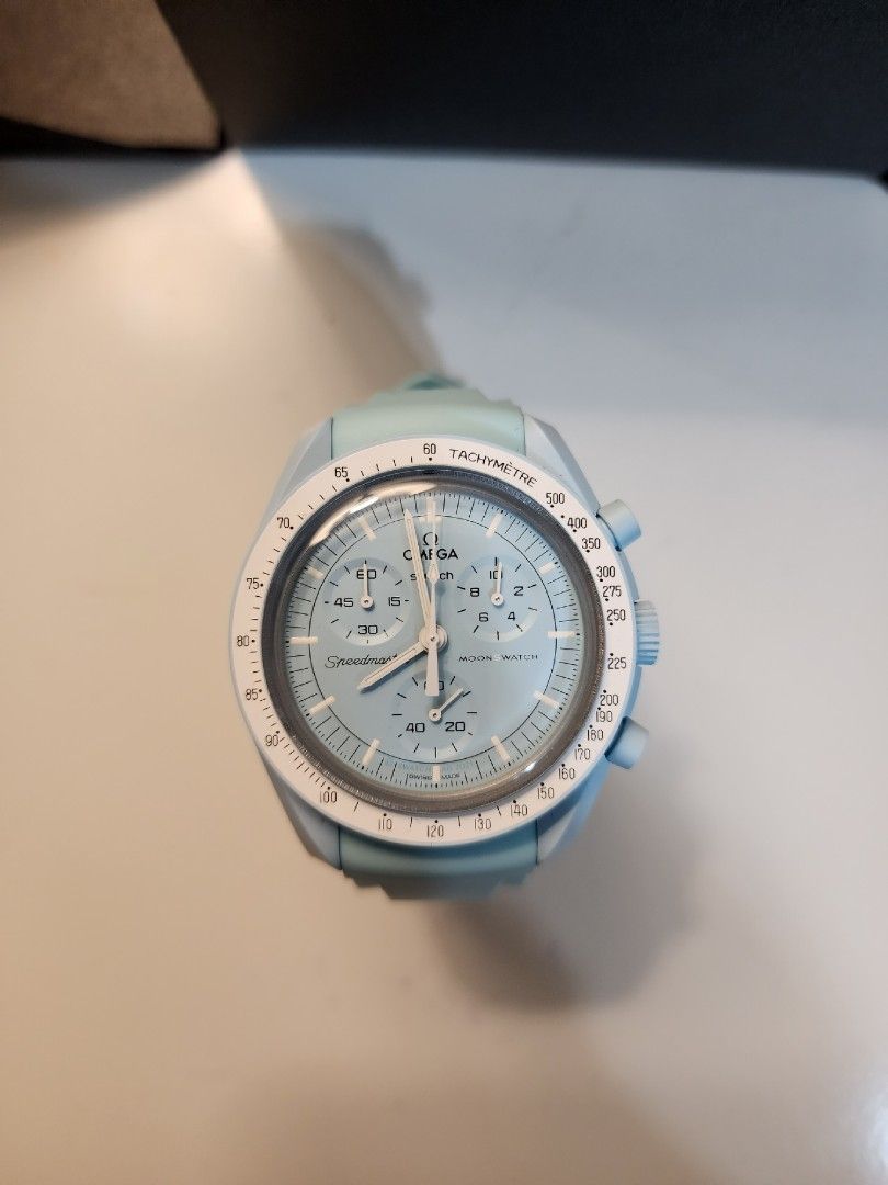 Swatch Omega Uranus, Men's Fashion, Watches & Accessories, Watches on ...