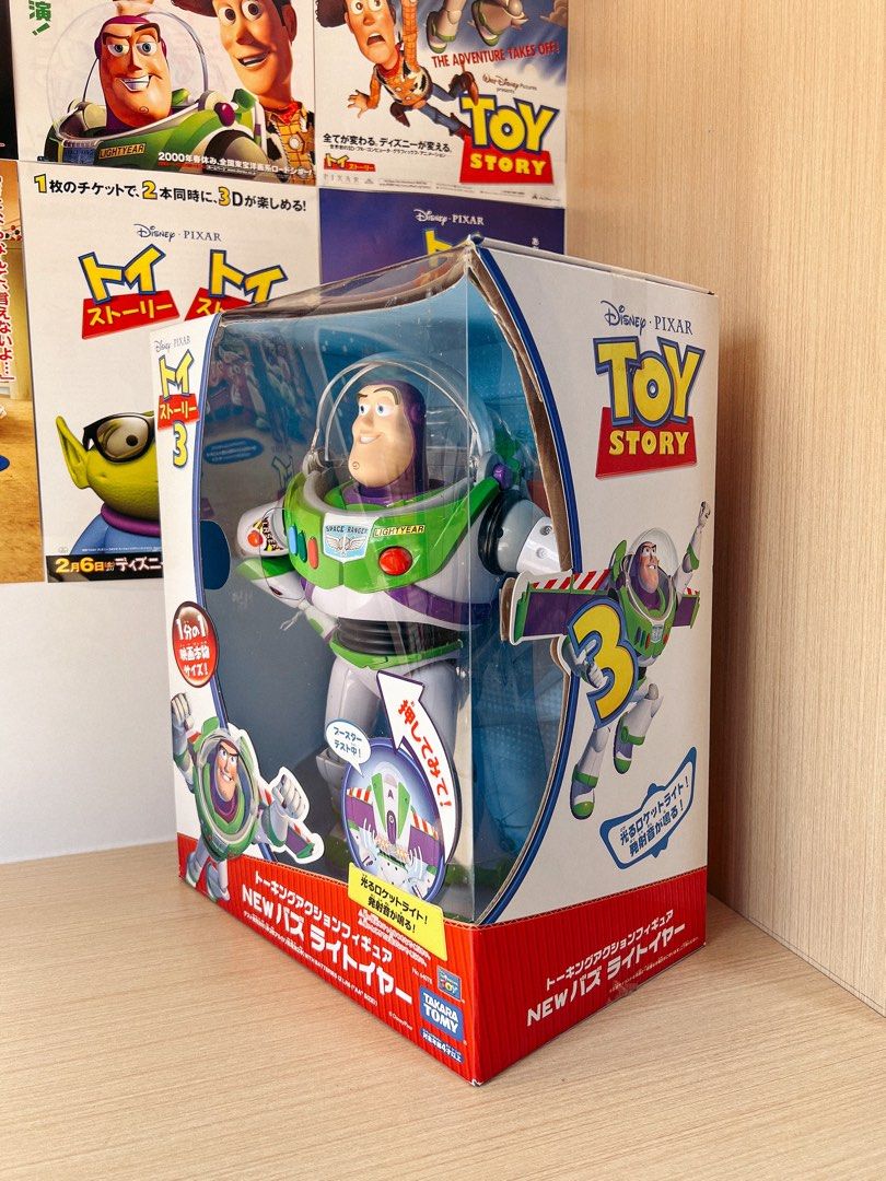 Takara Tomy Toy Story 3 Buzz Lightyear Talking Action Figure, Hobbies ...