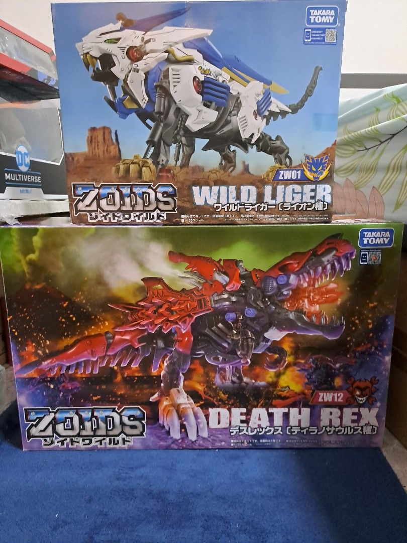 Takara Tomy Zoids Wild Liger and Death Rex, Hobbies & Toys, Toys ...