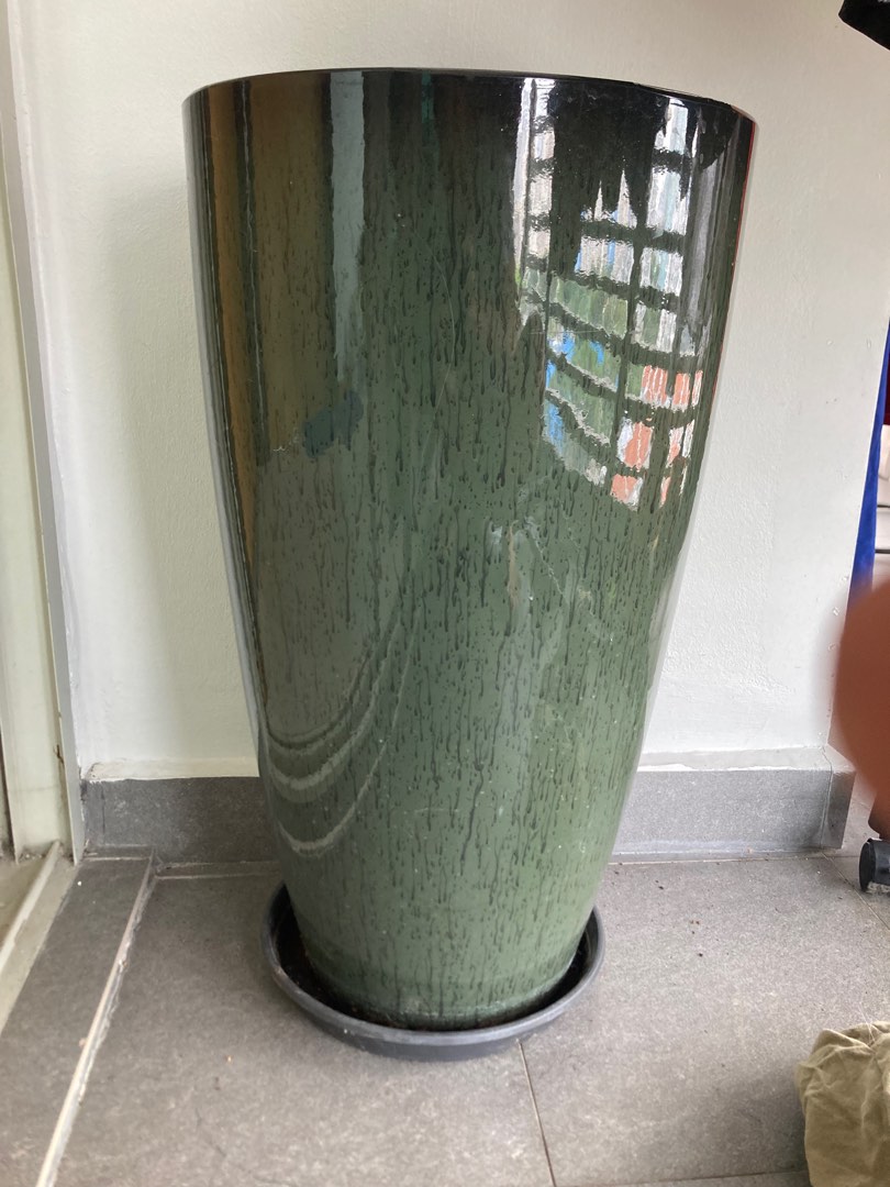 Tall pot high 60cm, Furniture & Home Living, Gardening, Pots & Planters ...
