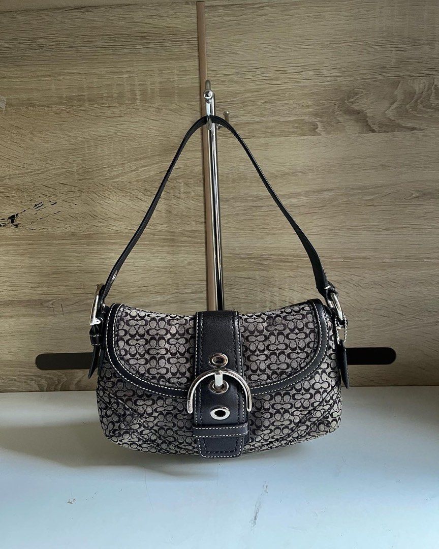 Tas coach vintage, Fesyen Wanita, Tas & Dompet di Carousell