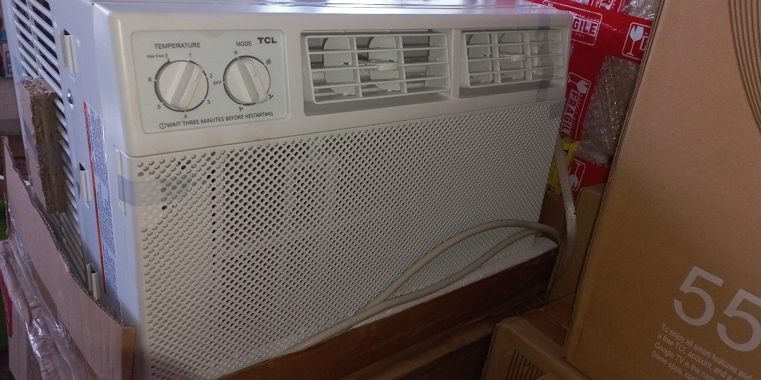 TCL AIRCON 1HP WINDOW TYPE, TV & Home Appliances, Air Conditioning and ...