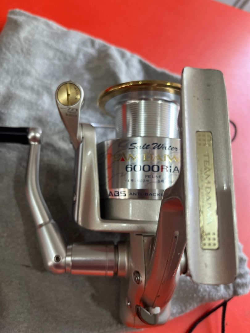 Team Daiwa 6000 RIA Spinning Reel, Sports Equipment, Fishing on Carousell