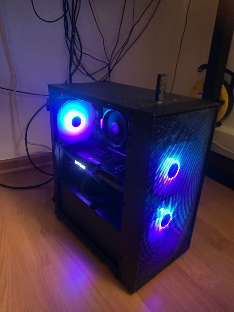 Tecware forge M2 ARGB (GAMING PC CASE), Computers & Tech, Parts ...