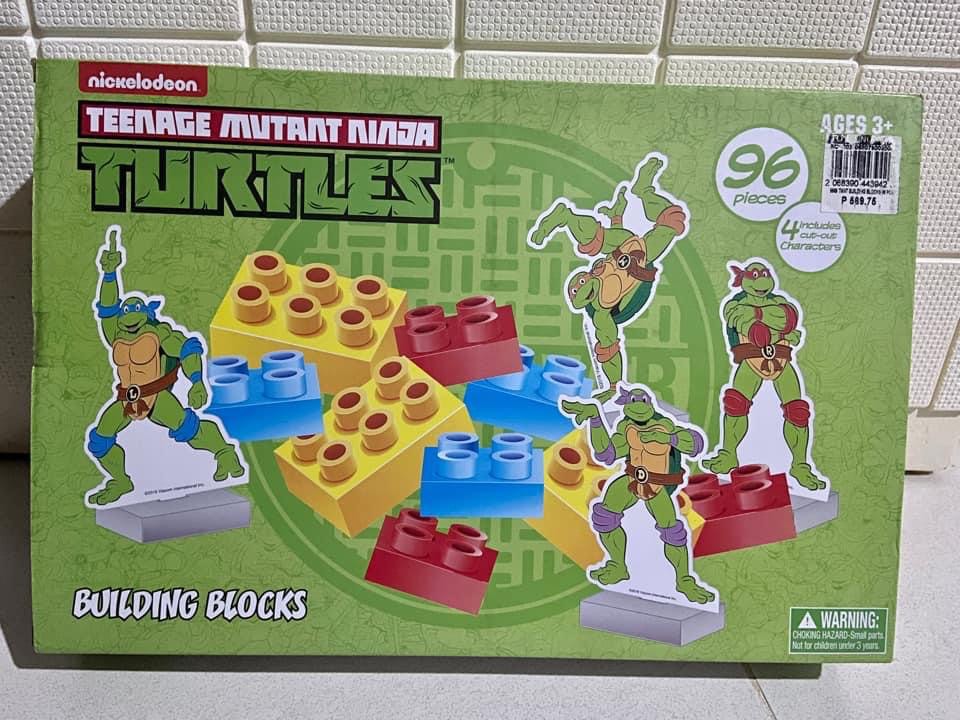 TEENAGE MUTANT NINJA TURTLES BUILDING BLOCKS SET, Hobbies & Toys, Toys ...