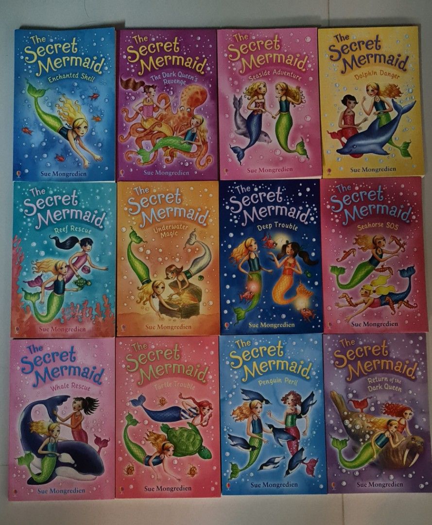 The secret mermaid - 12 books, Hobbies & Toys, Books & Magazines ...