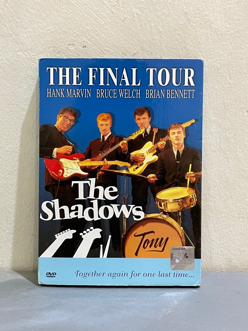 The Shadows The Final Tour Original DVD, Hobbies & Toys, Music & Media, CDs & DVDs on Carousell