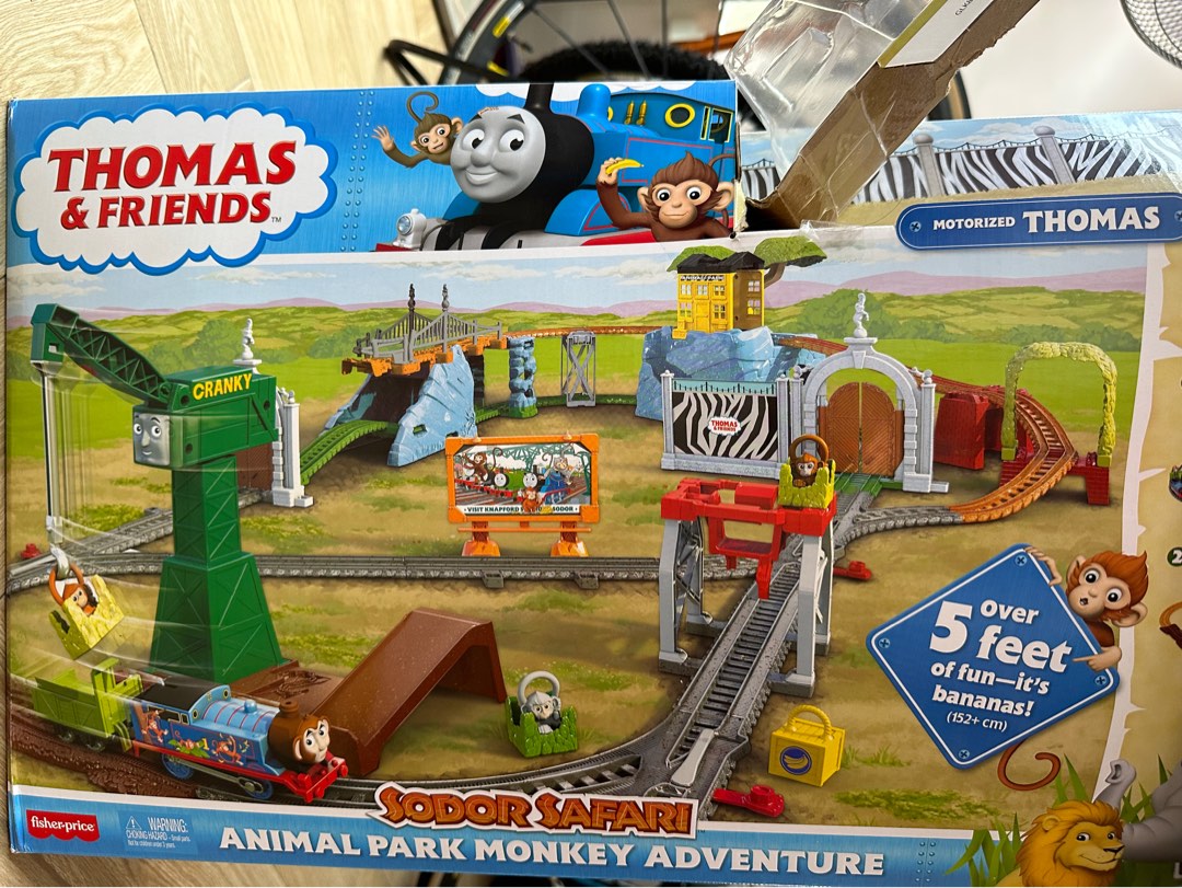 Thomas and Friends Sodor Safari Animal Park Monkey Adventure, Hobbies ...