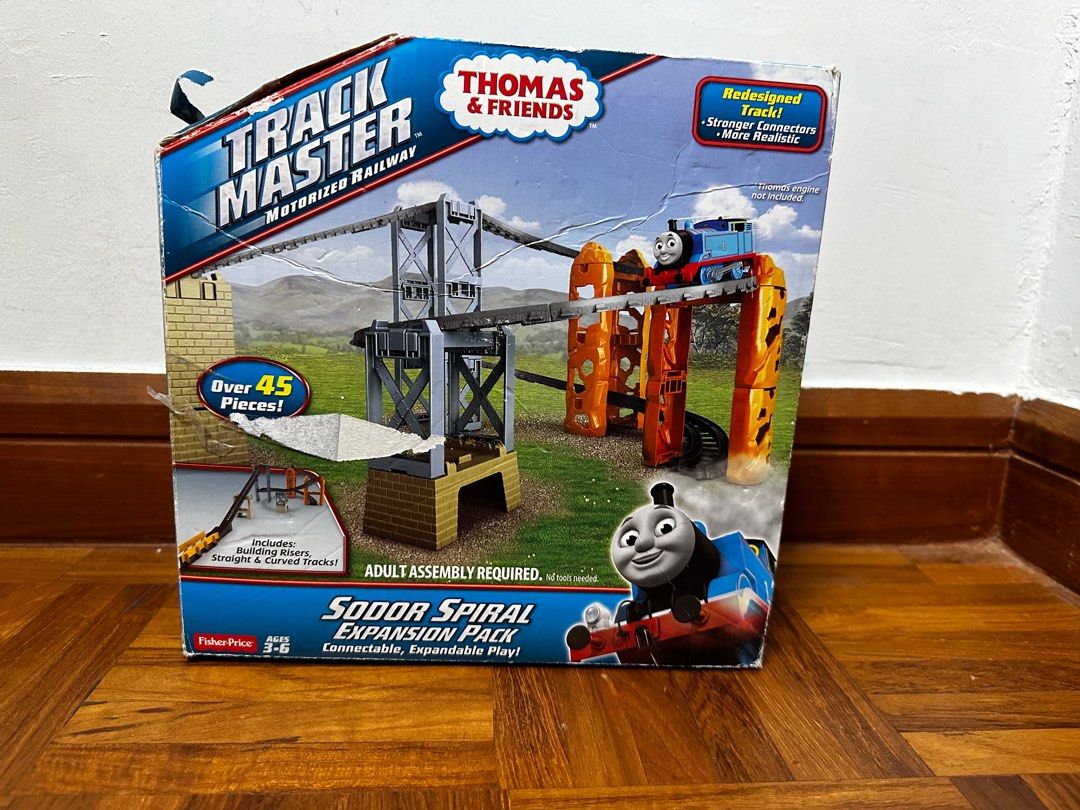 Thomas and Friends Track Master Sodor Spiral Expansion Pack, Hobbies ...