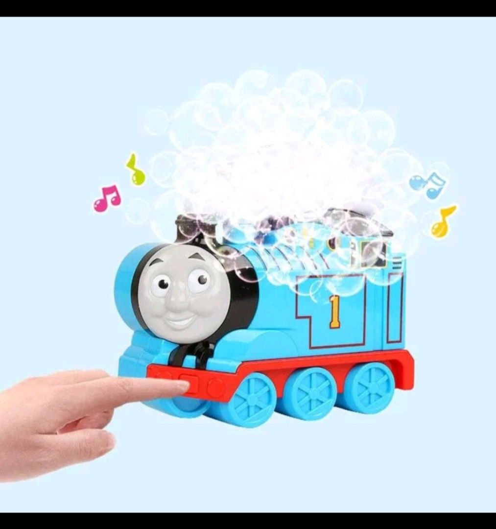 Thomas train bubble machine for toilet bath play, Hobbies & Toys, Toys ...