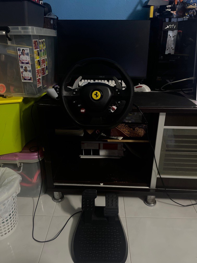 Thrustmaster T80 racing wheel, Video Gaming, Gaming Accessories ...