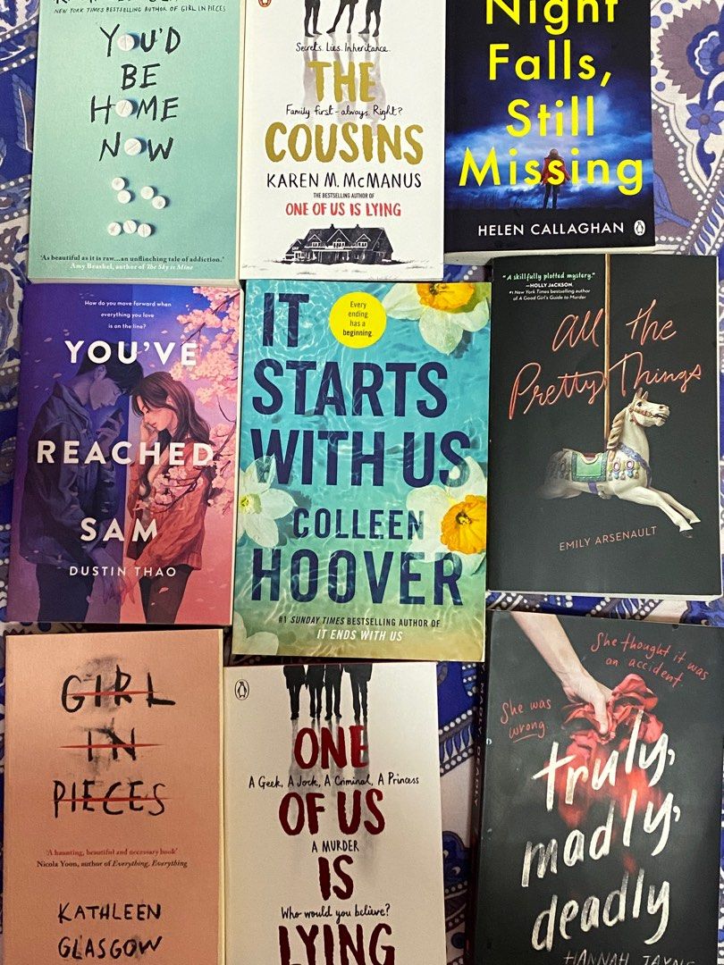 tiktok books/ books, Hobbies & Toys, Books & Magazines, Fiction & Non ...