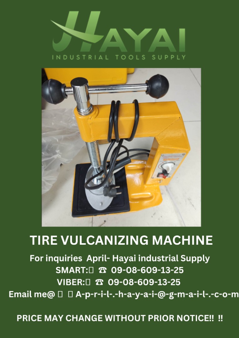 Tire vulcanizing machine, Commercial & Industrial, Construction Tools ...