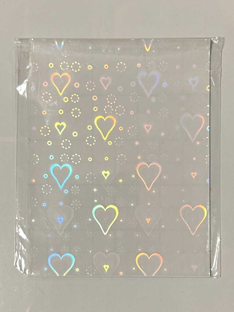Toploader deco heart holo sticker, Hobbies & Toys, Memorabilia ...