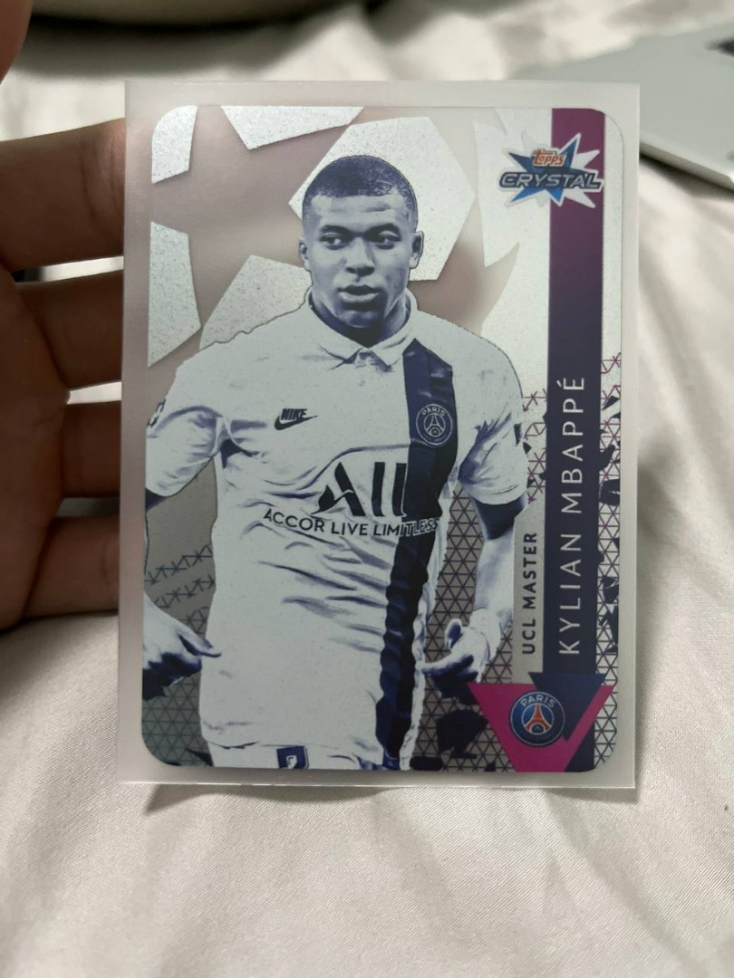 Topps Crystal Kylian Mbappe 19/20, Hobbies & Toys, Toys & Games on Carousell