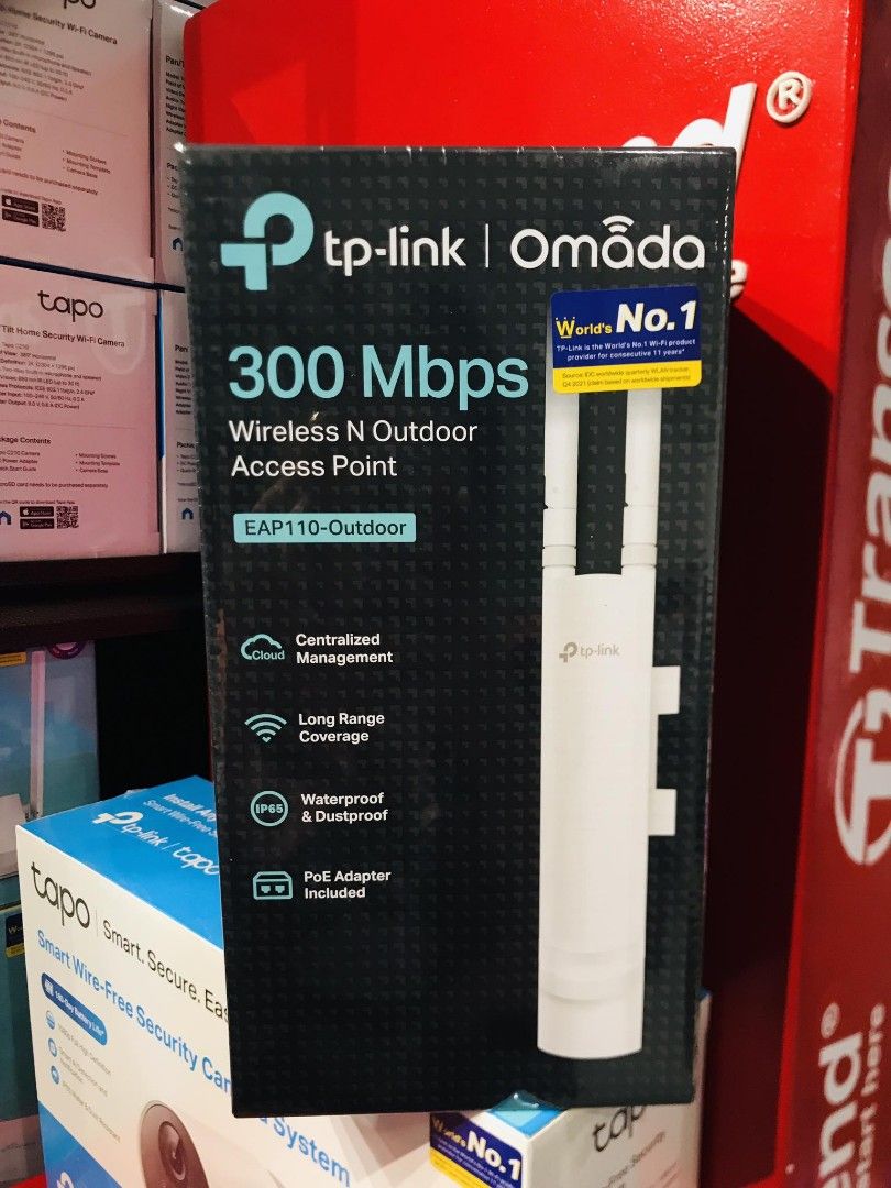 TP-Link Omada EAP110-Outdoor 300Mbps Wireless N Outdoor Access Point ...