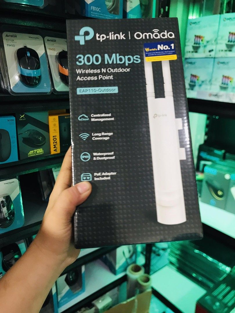 TP-Link Omada EAP110-Outdoor 300Mbps Wireless N Outdoor Access Point ...