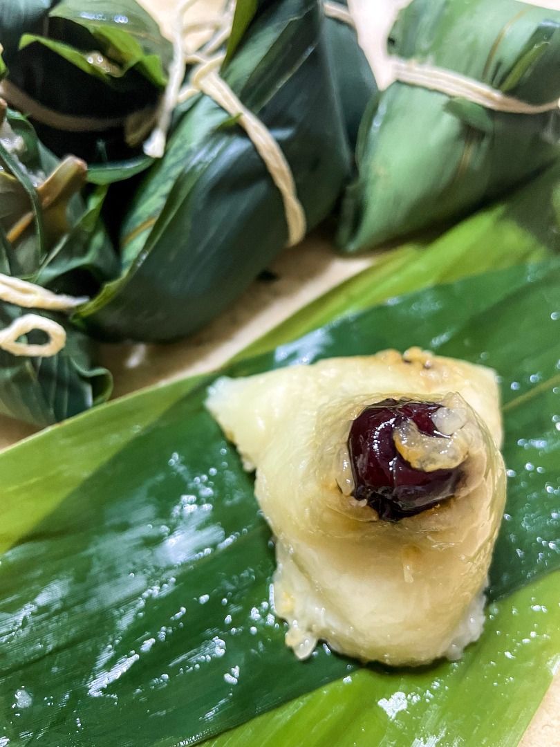 Traditional Chinese Ba Zhang (Sweet) Glutinous Rice Dumplings , Food ...