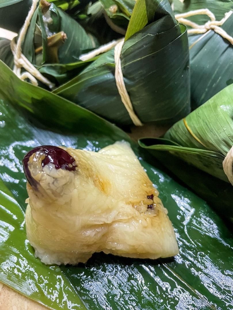 Traditional Chinese Ba Zhang (Sweet) Glutinous Rice Dumplings , Food ...