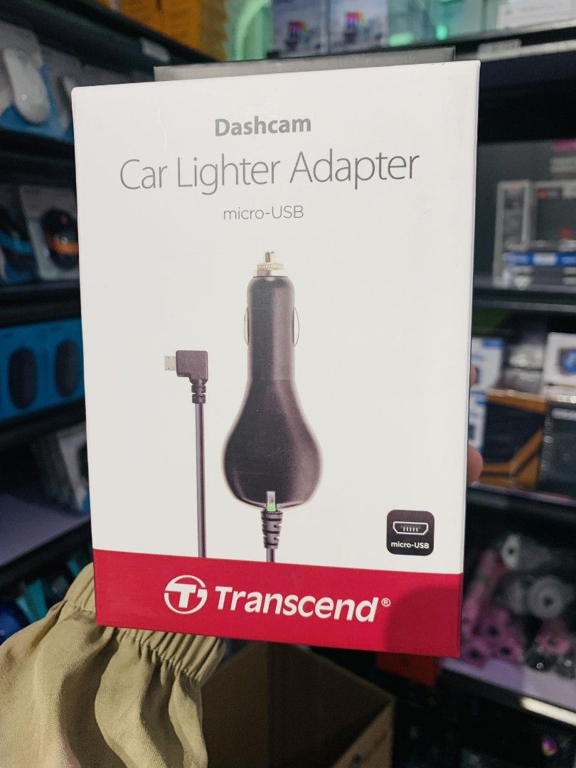 Transcend Dashcam Car Lighter Adapter Micro USB TS-DPL2, Computers ...