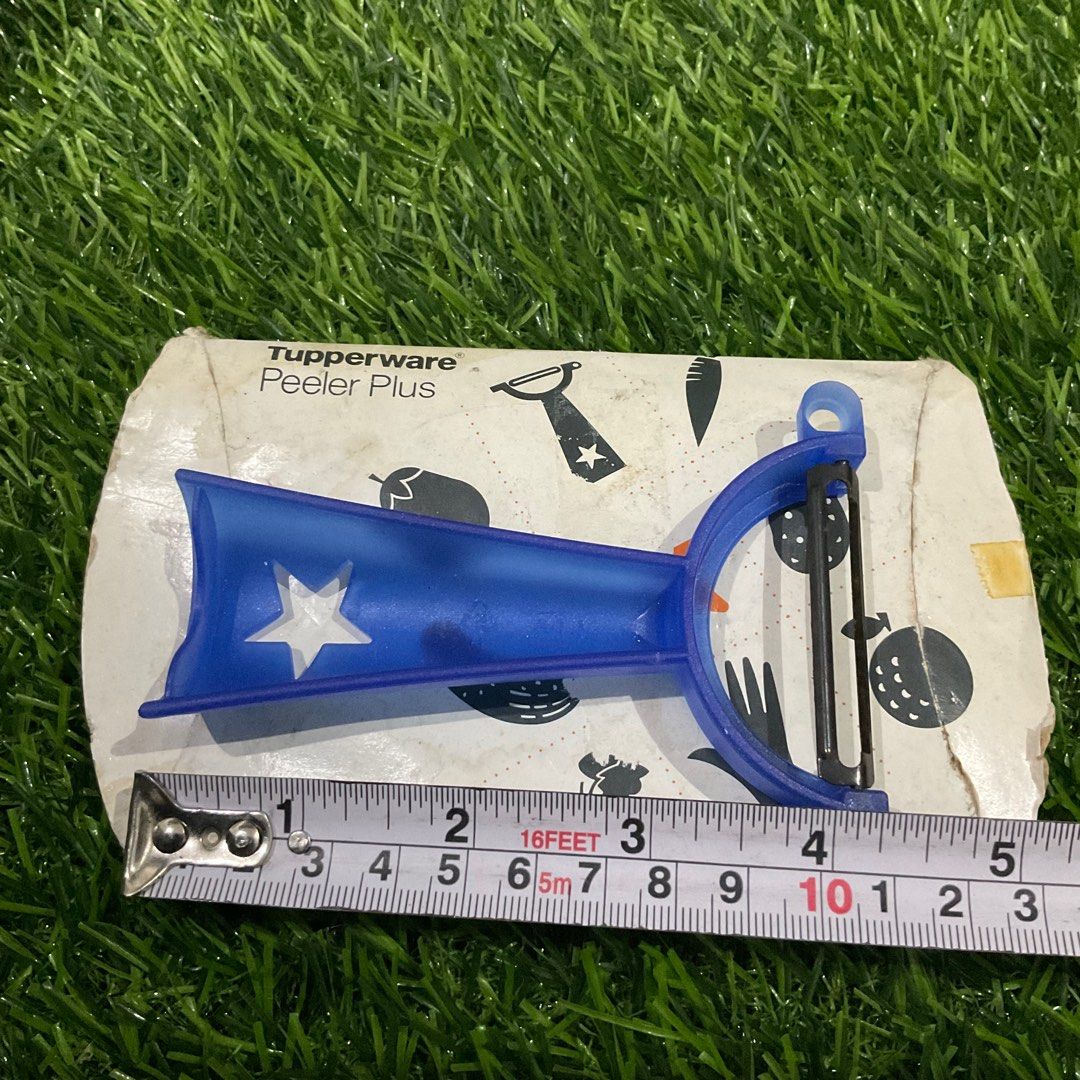 Tupperware Vegetable Peeler Plus Cobalt Blue 4.25” inches - P325.00 on ...