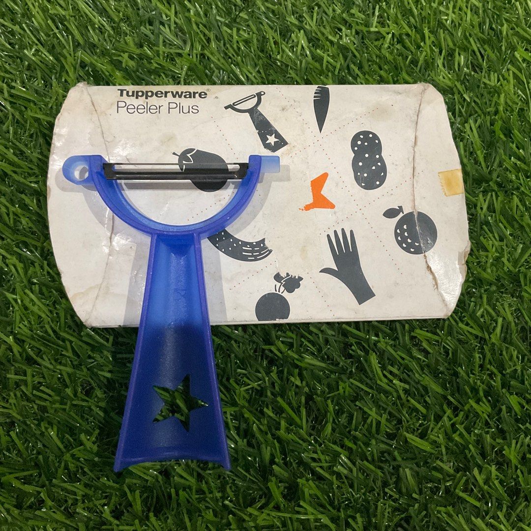 Tupperware Vegetable Peeler Plus Cobalt Blue 4.25” inches - P325.00 on ...