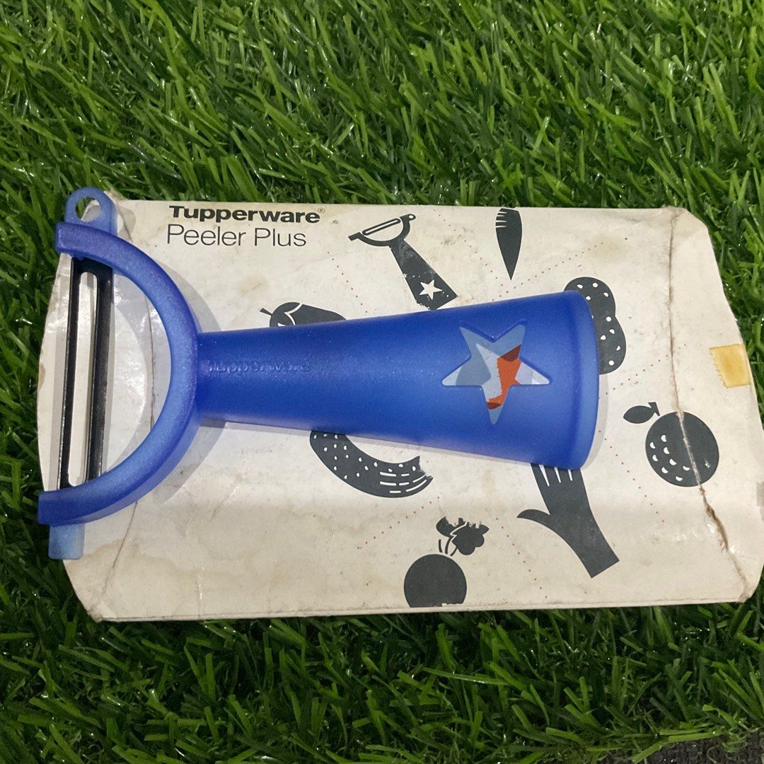 Tupperware Vegetable Peeler Plus Cobalt Blue 4.25” inches - P325.00 on ...