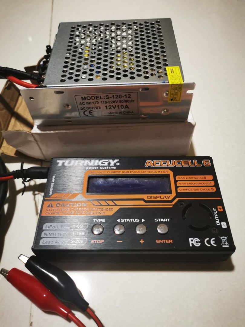 Turnigy Battery Charger & 10A power supply, Hobbies & Toys, Toys ...