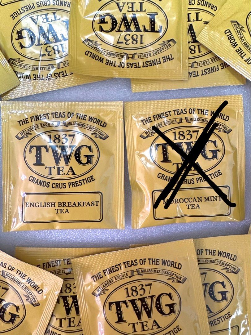 TWG Tea Bags / Sachets - English Breakfast Tea, Food & Drinks ...